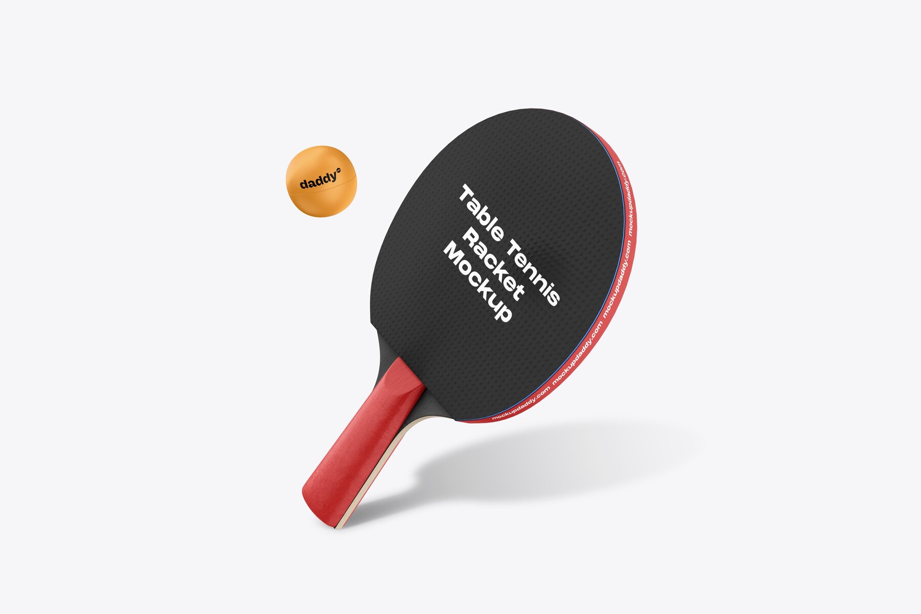 ArtStation - Table Tennis Racket & Ball Mockup | Artworks