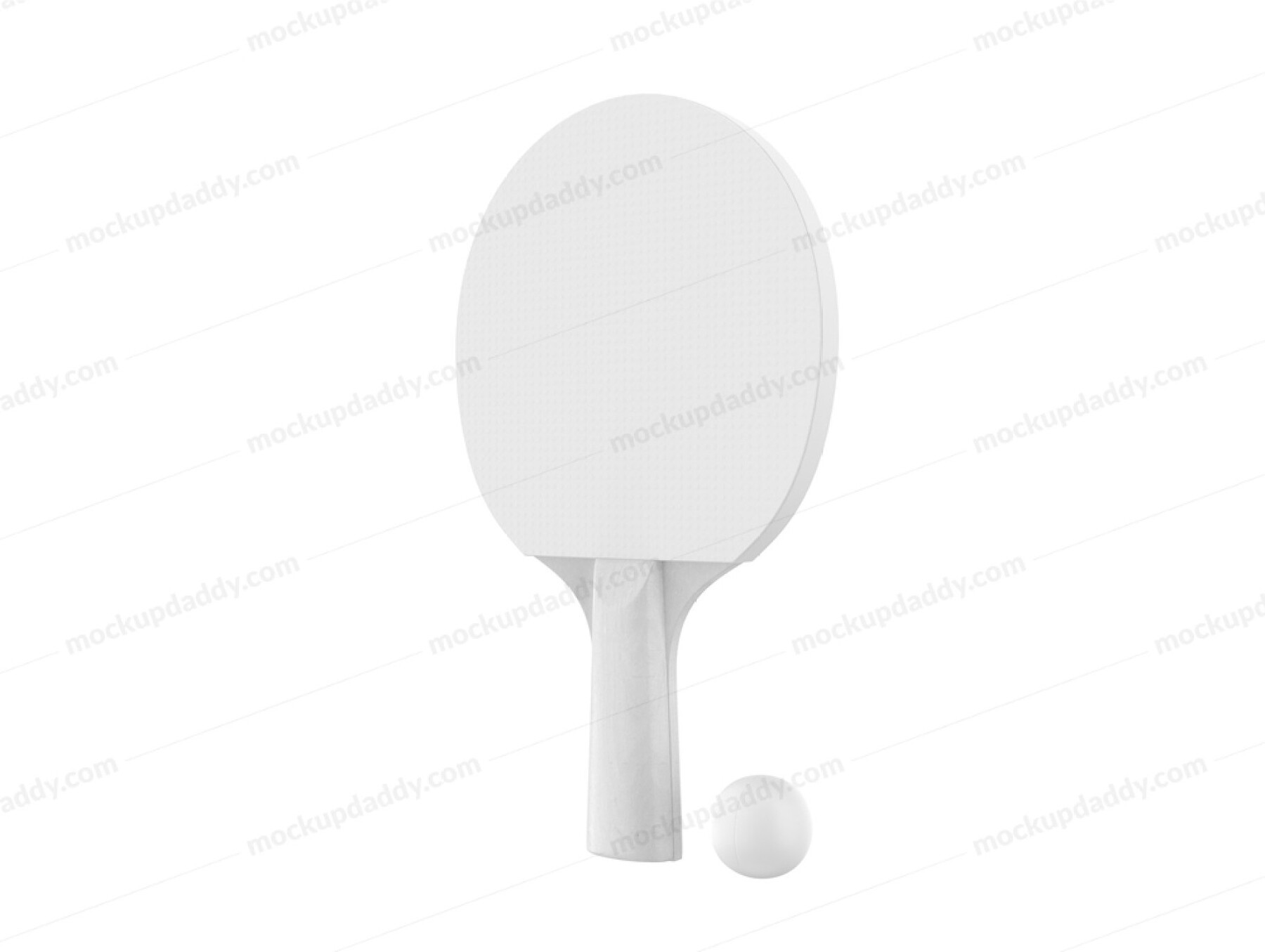 ArtStation - TT Racket & Ball 3D Model | Artworks