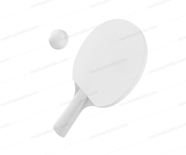 ArtStation - TT Racket & Ball 3D Model | Artworks