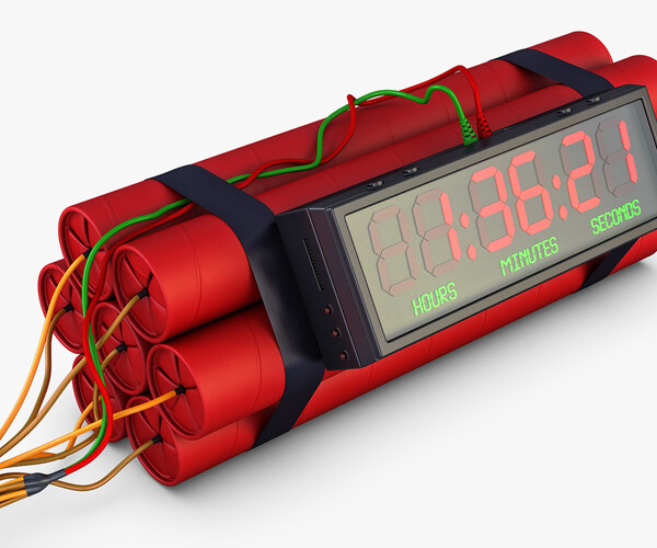 ArtStation - Dynamite Digital Time Bomb v 1 | Resources