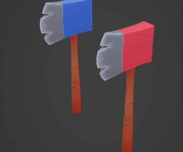 ArtStation - Stylized Axe | Resources