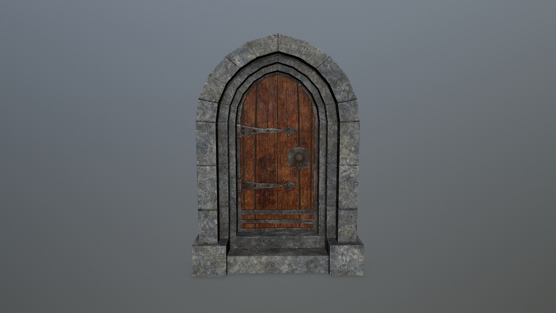 ArtStation - Medieval_Door | Game Assets