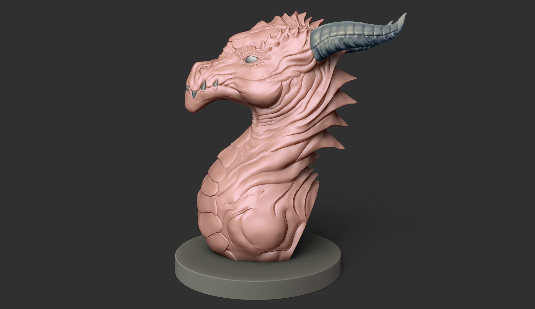 ArtStation - Dragon sculpt | Resources