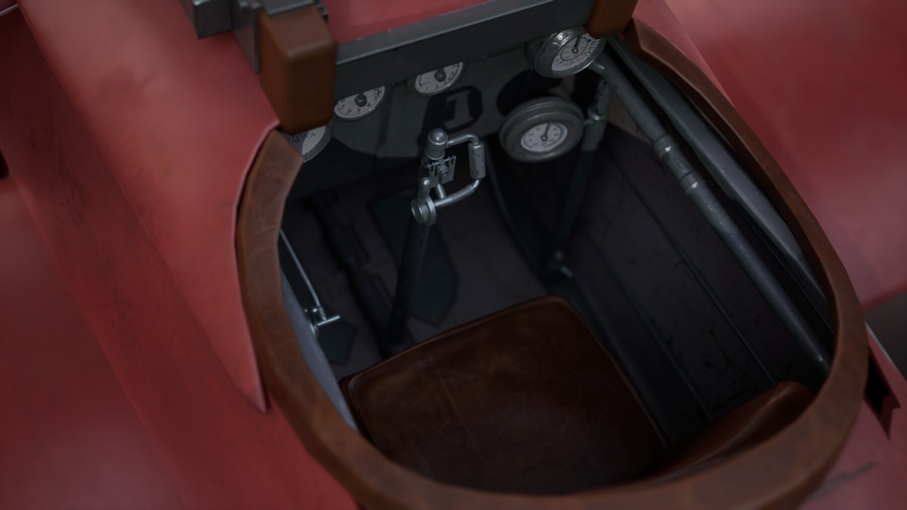 ArtStation - Fokker Dr.I - ww1 Red baron - 3d model | Resources