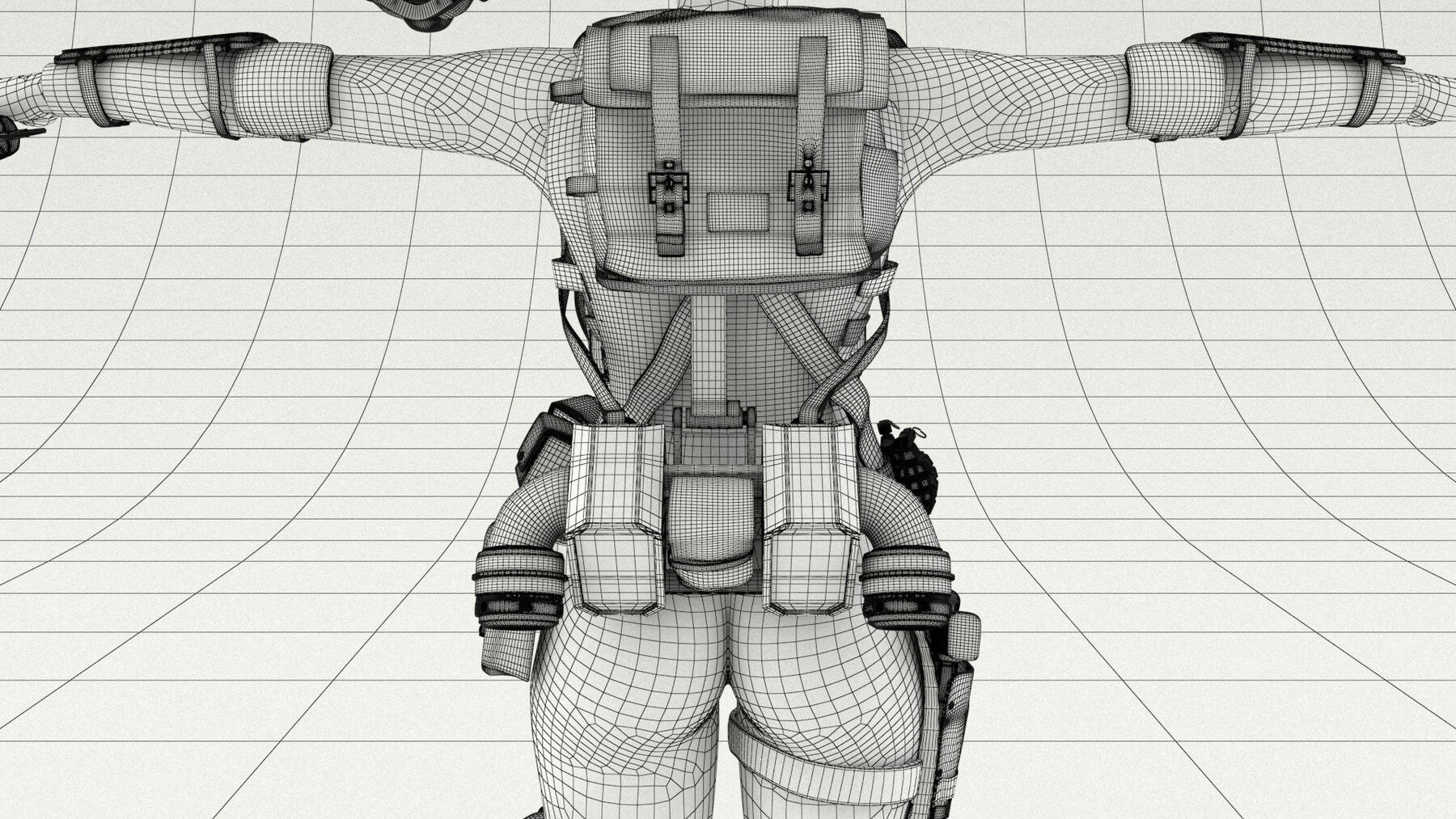 ArtStation - laos Game Female Soldier | Game Assets