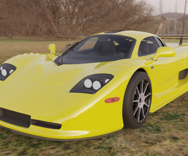ArtStation - Mosler MT900S with Engine Sounds | Game Assets