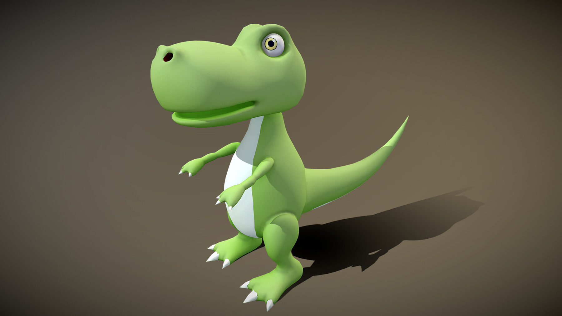 Cute Cartoon T Rex