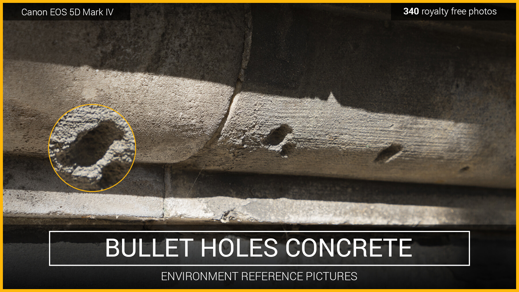 ArtStation - BULLET HOLES, DAMAGE, DESTROYED CONCRETE, FACADES | Resources