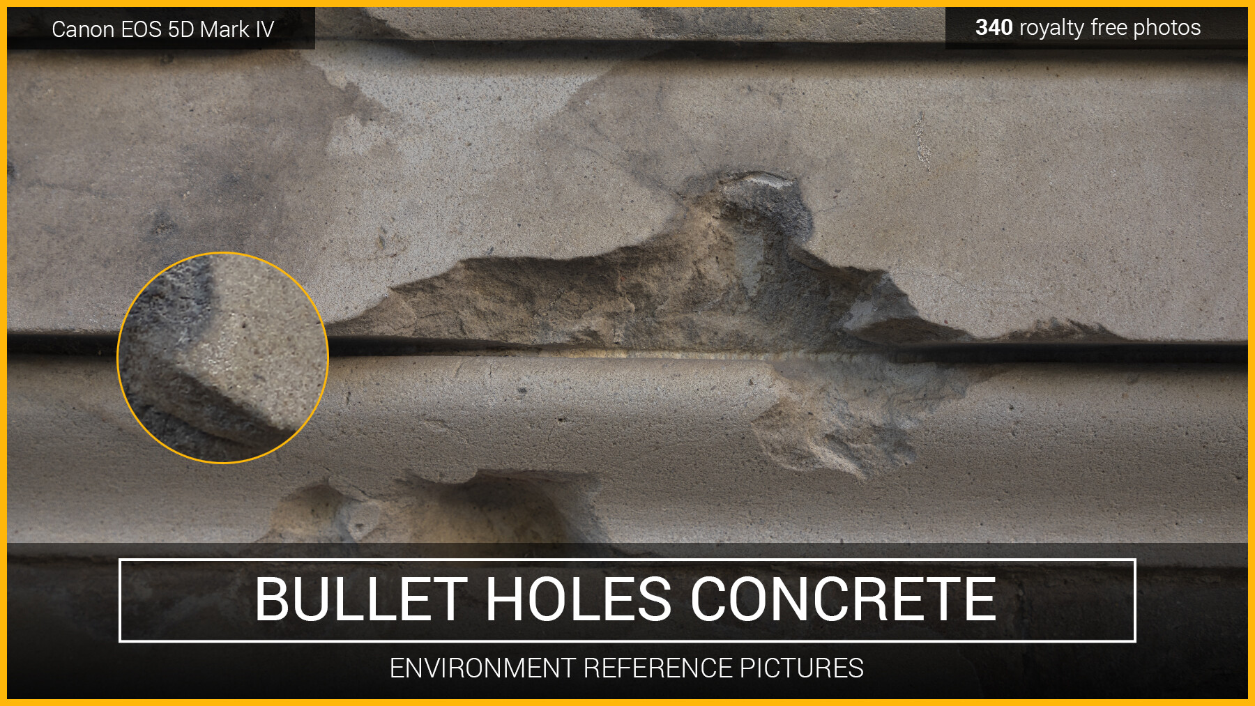 ArtStation - BULLET HOLES, DAMAGE, DESTROYED CONCRETE, FACADES | Resources