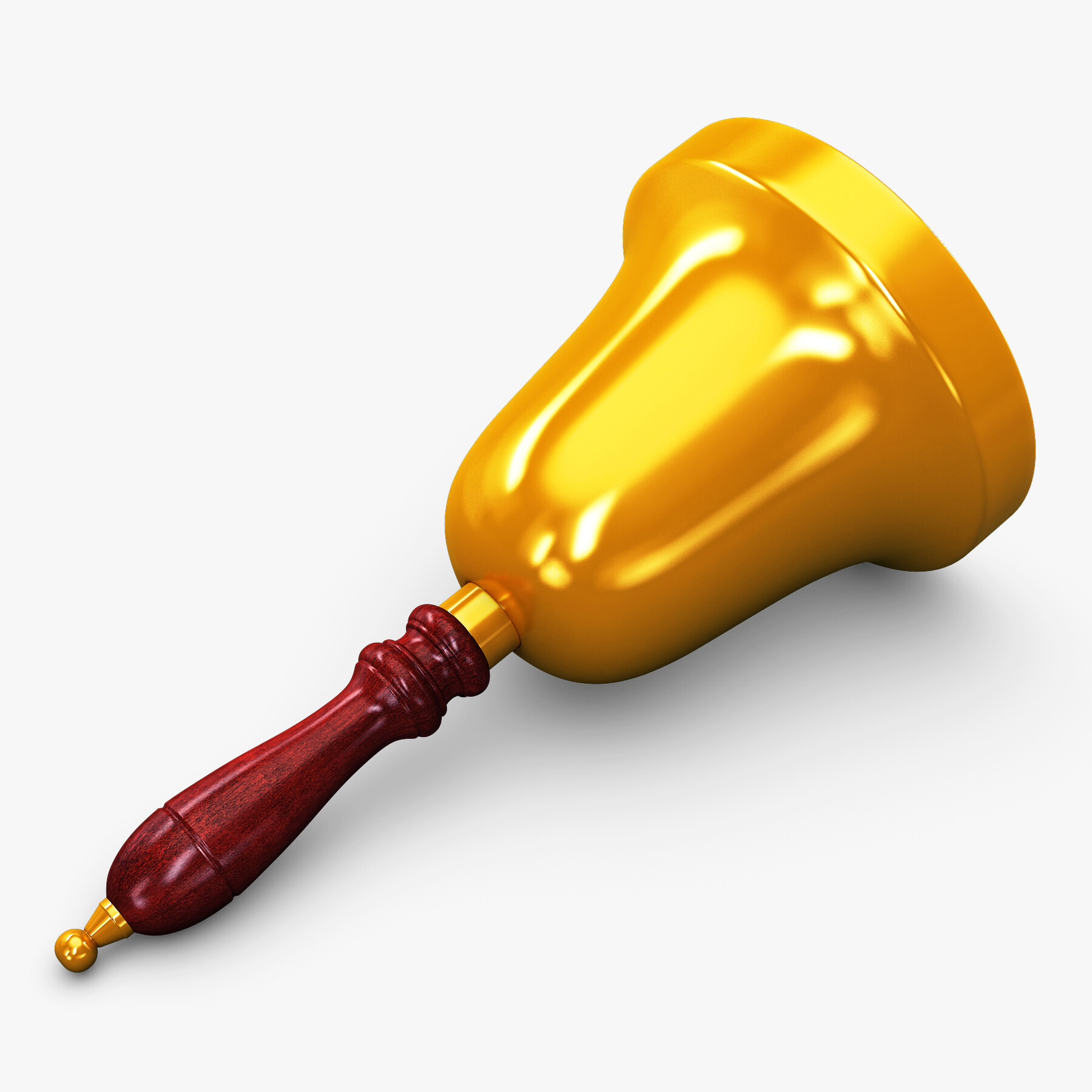 ArtStation - Gold Hand Bell v 1 | Resources