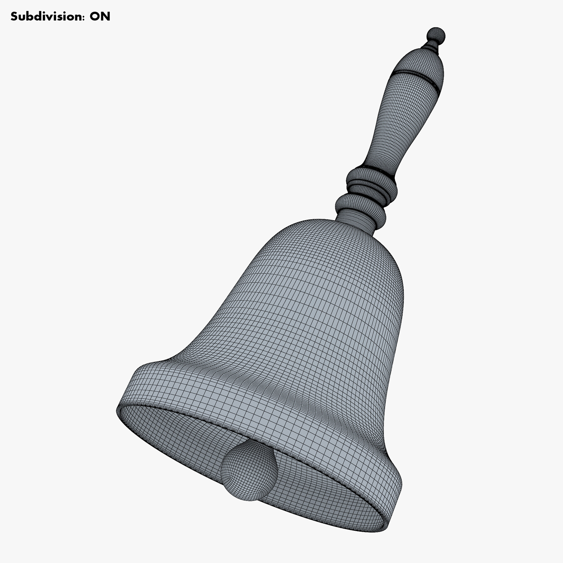 ArtStation - Gold Hand Bell v 1 | Resources