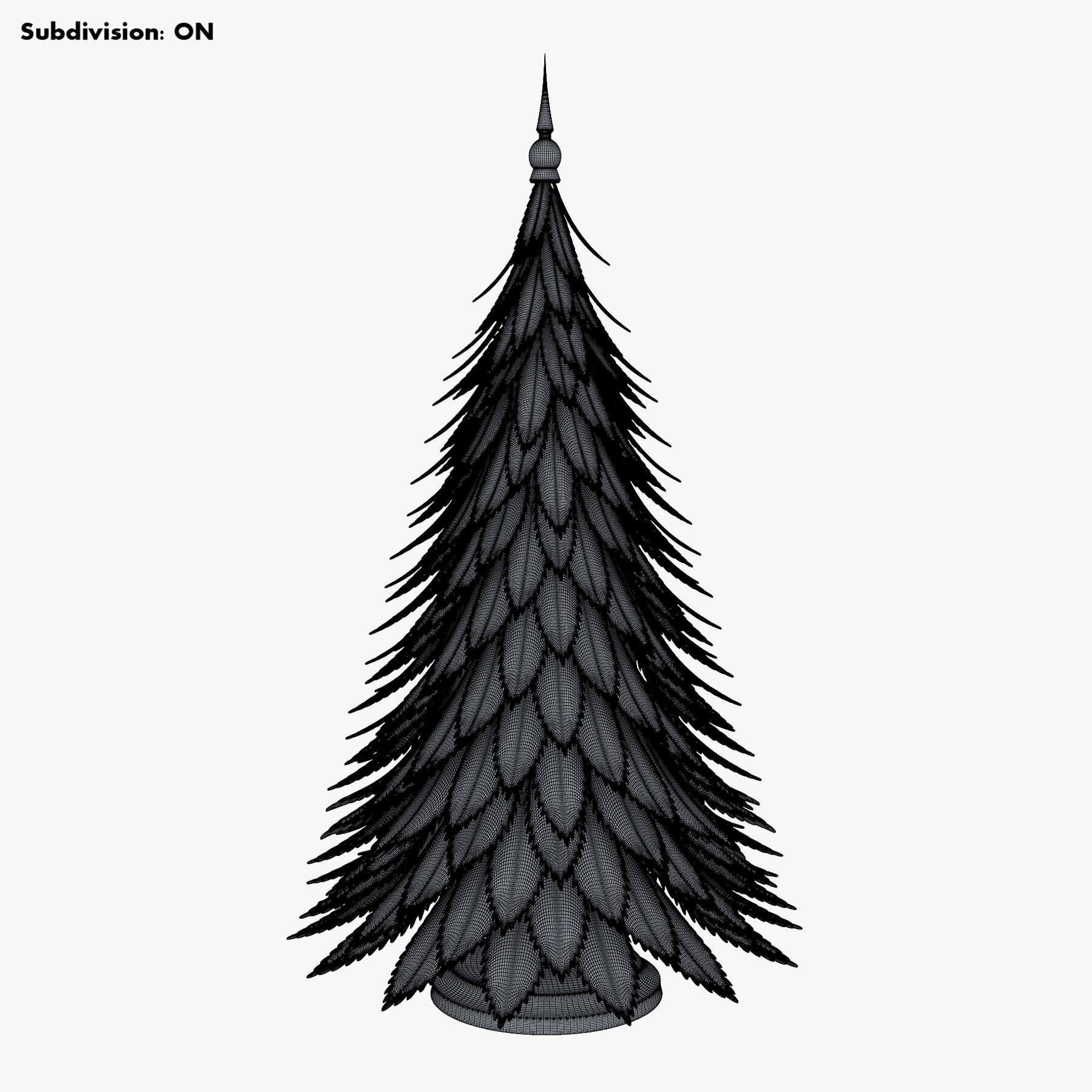 ArtStation - Cartoon Christmas Tree v 1 | Resources