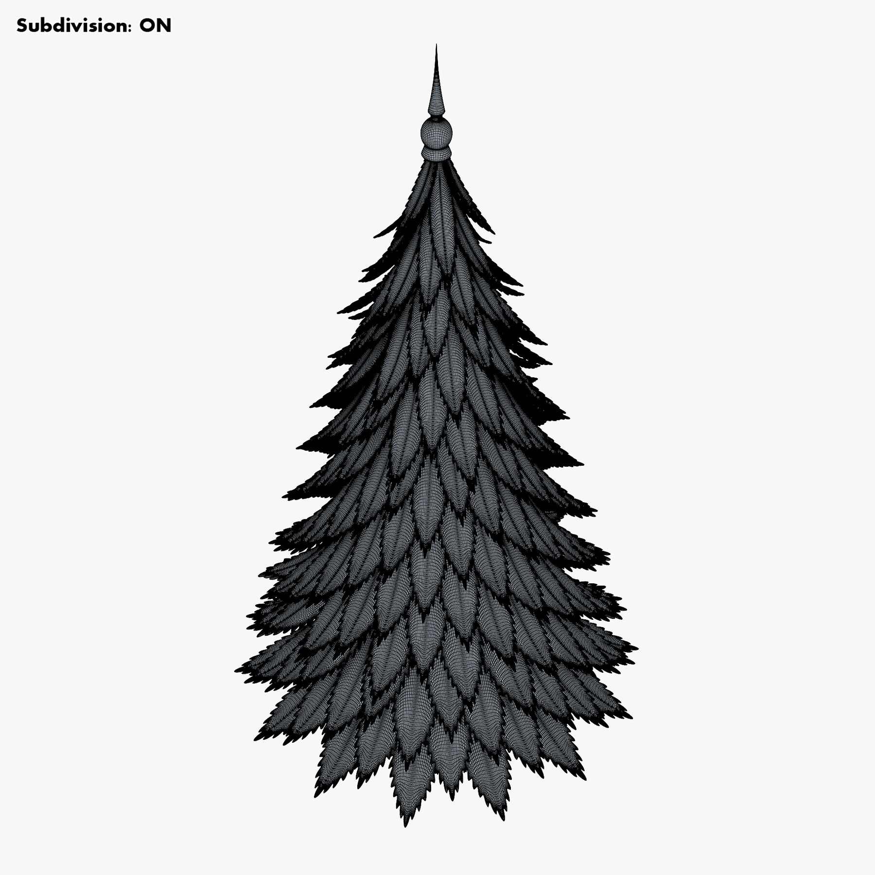 ArtStation - Cartoon Christmas Tree v 1 | Resources