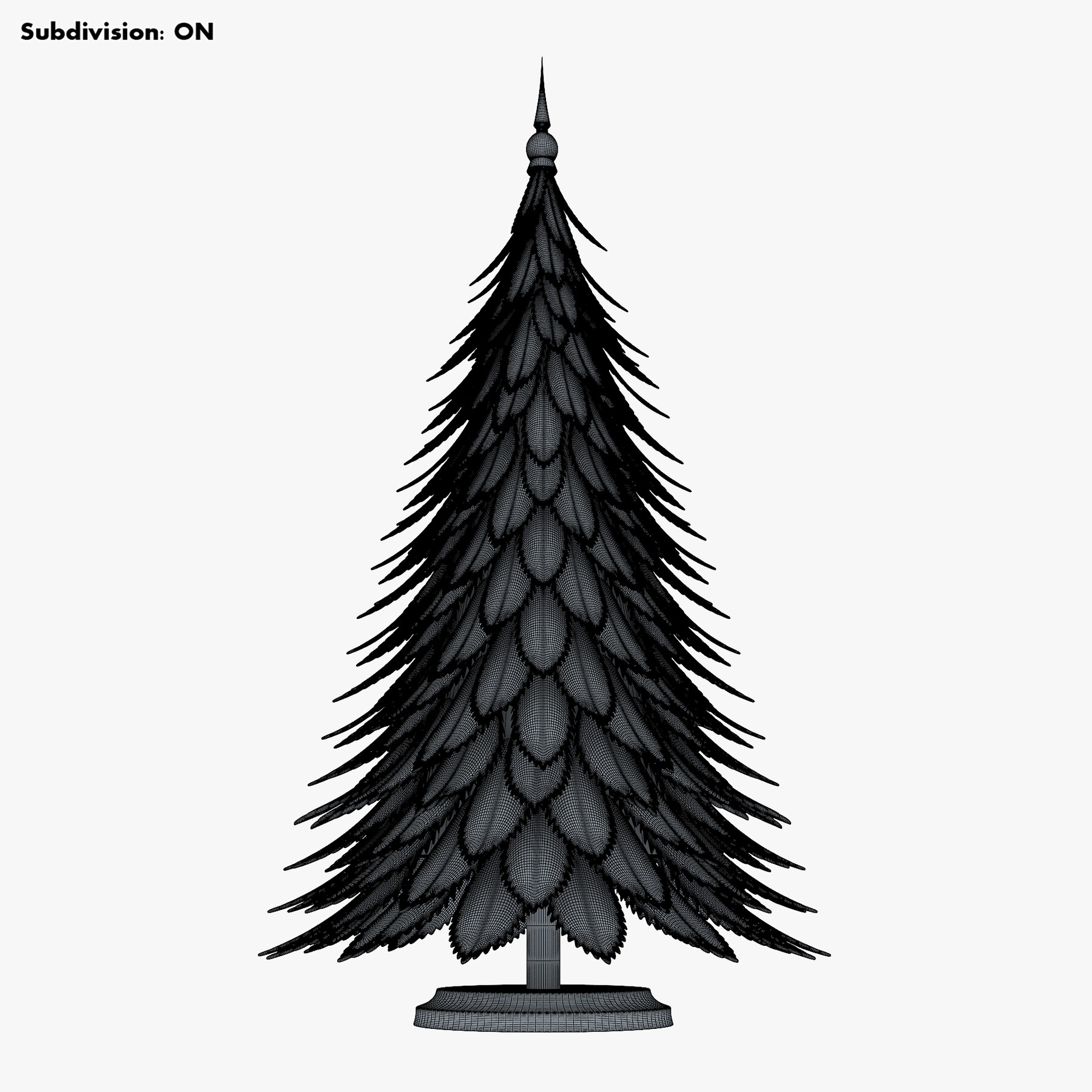 ArtStation - Cartoon Christmas Tree v 1 | Resources
