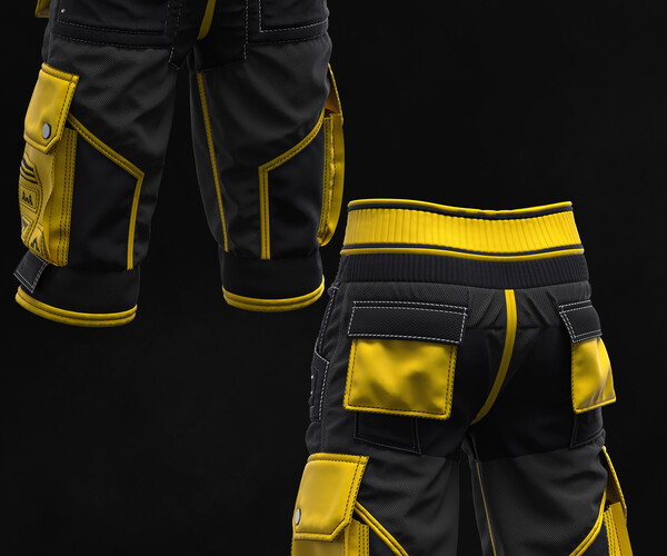 ArtStation - Tutorial MD/Clo3D - Realistic Shorts | Tutorials