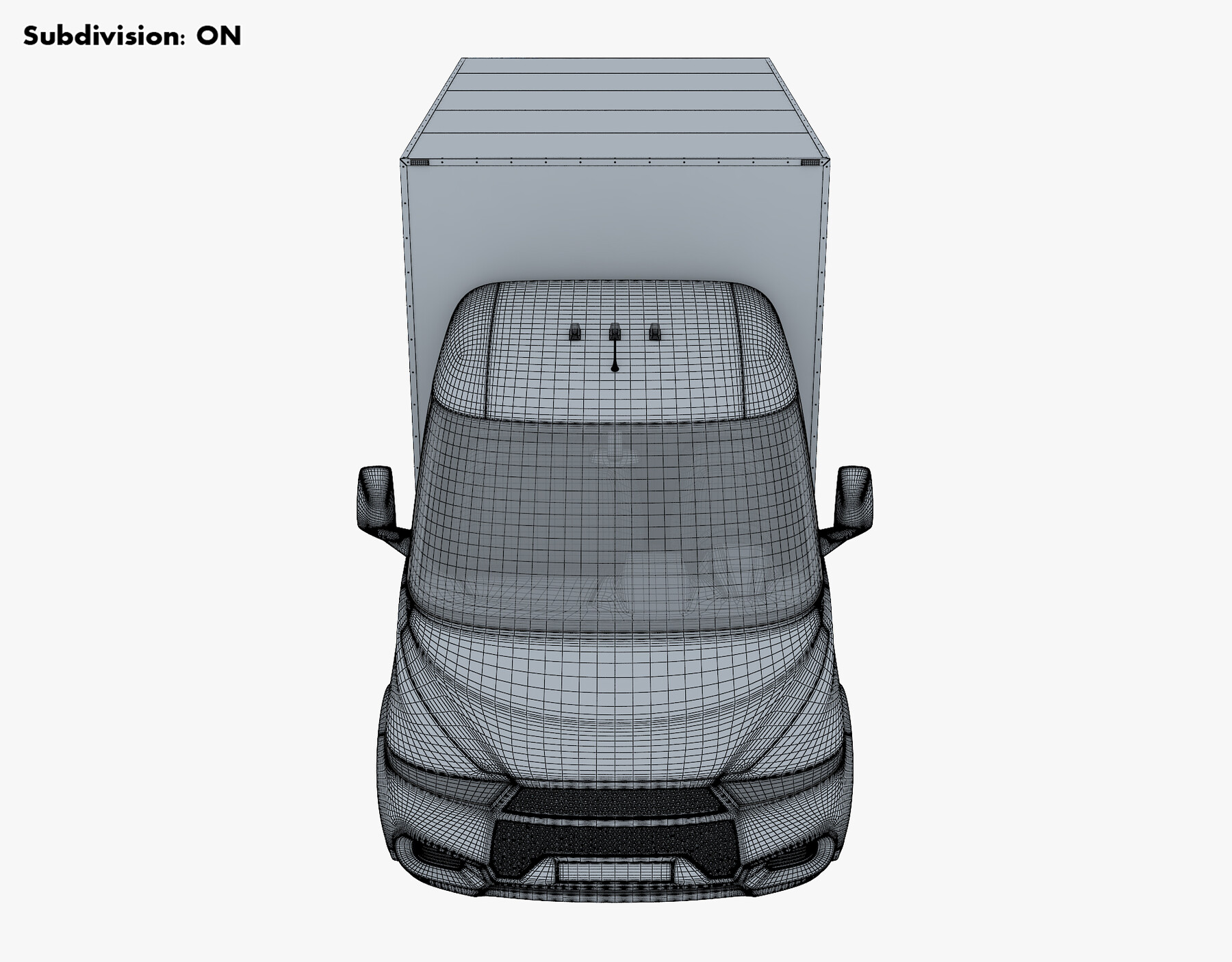 ArtStation - Generic Box Truck v 1 | Resources