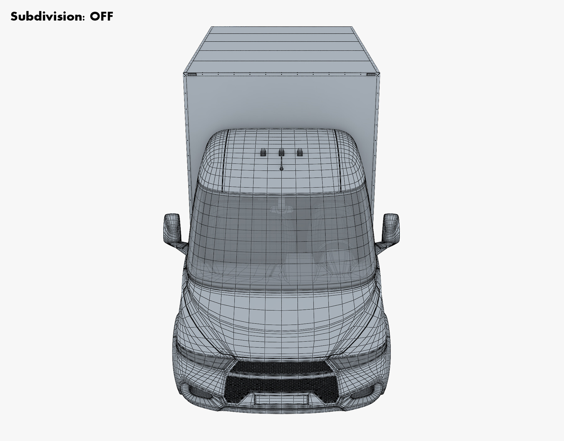 ArtStation - Generic Box Truck v 1 | Resources