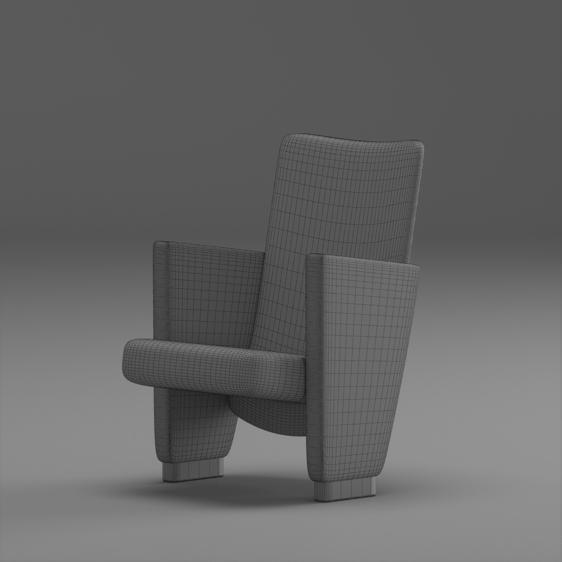 ArtStation - Theatre Chair by Dark Band Studio | Game Assets