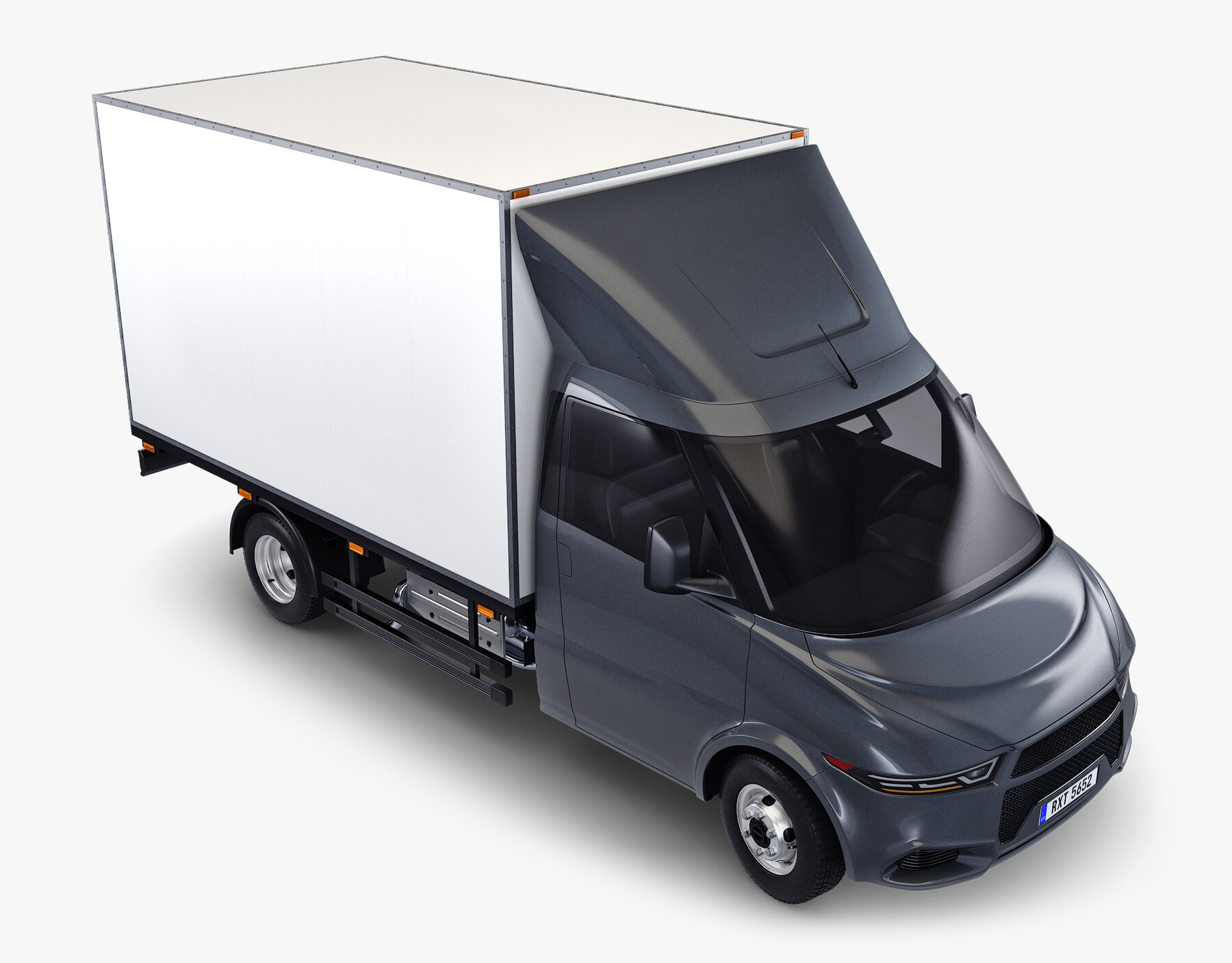 ArtStation - Generic Box Truck v 2 | Resources