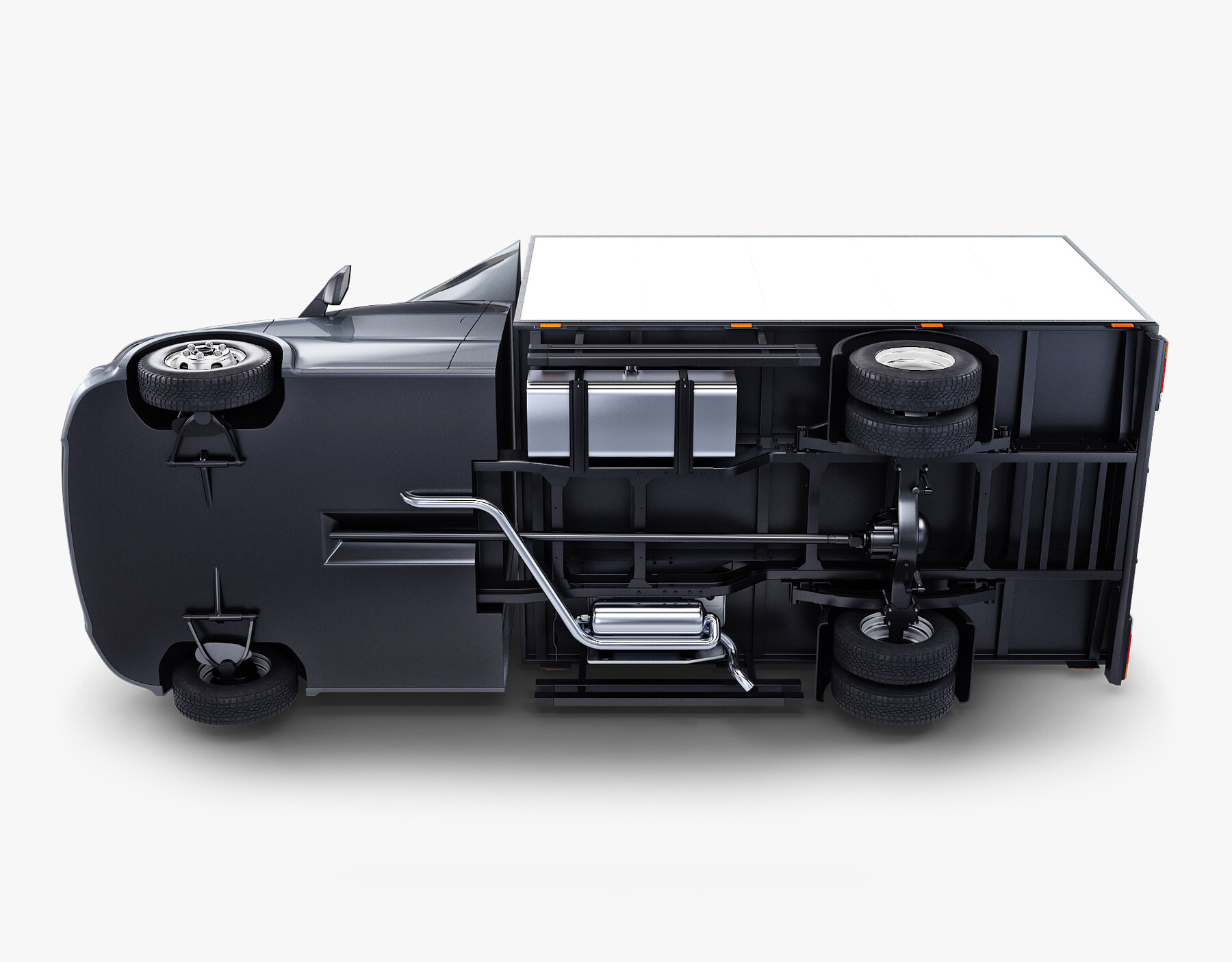 ArtStation - Generic Box Truck v 2 | Resources