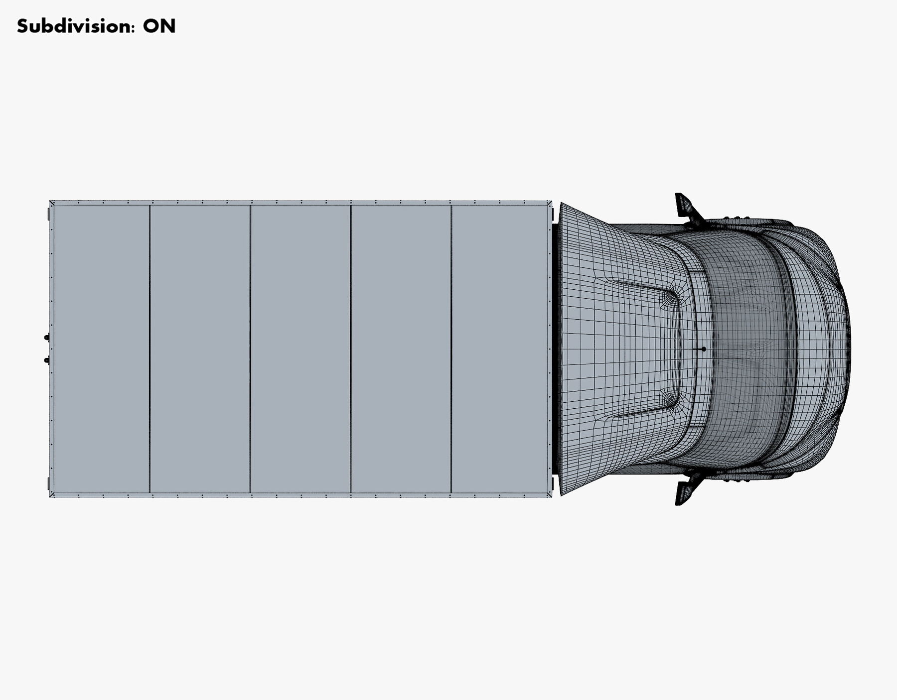 ArtStation - Generic Box Truck v 2 | Resources