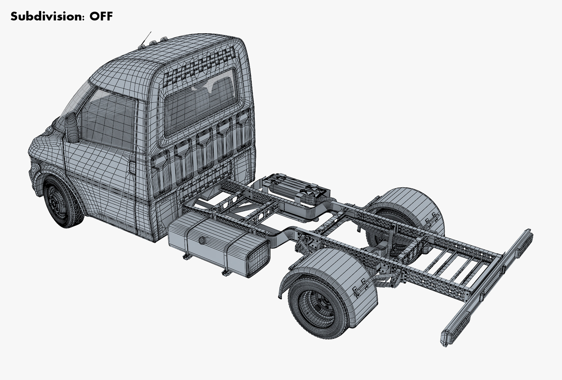 ArtStation - Generic Truck Chassis Frame v 1 | Resources