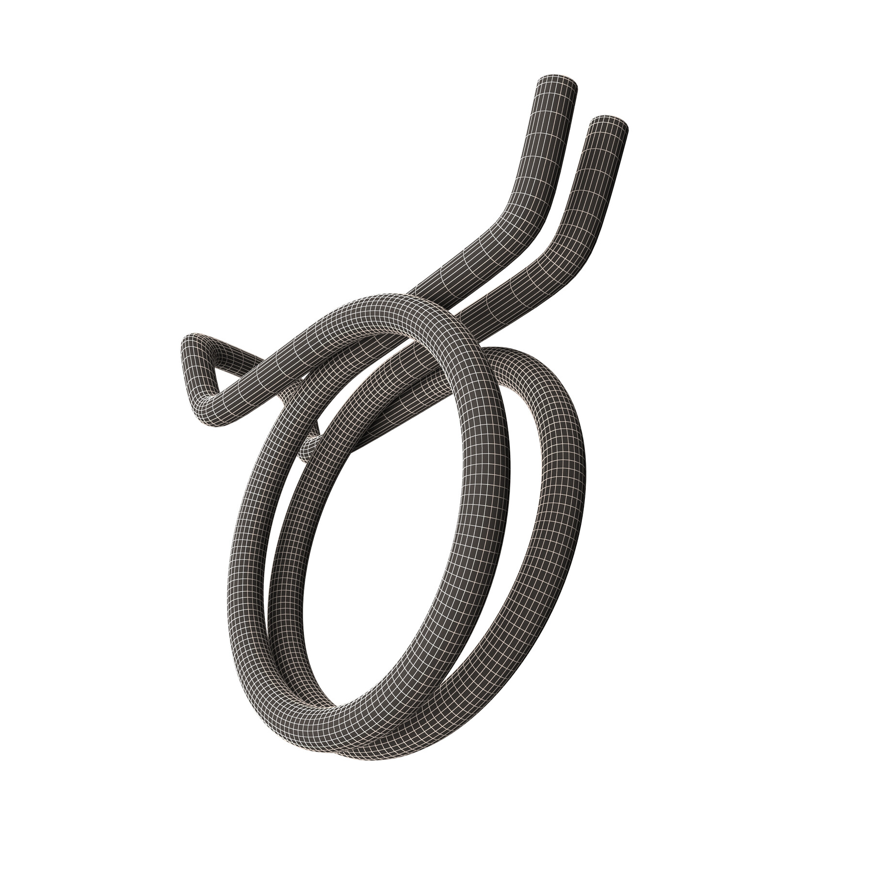 ArtStation - Double Wire Spring Hose Clamp Gold | Resources