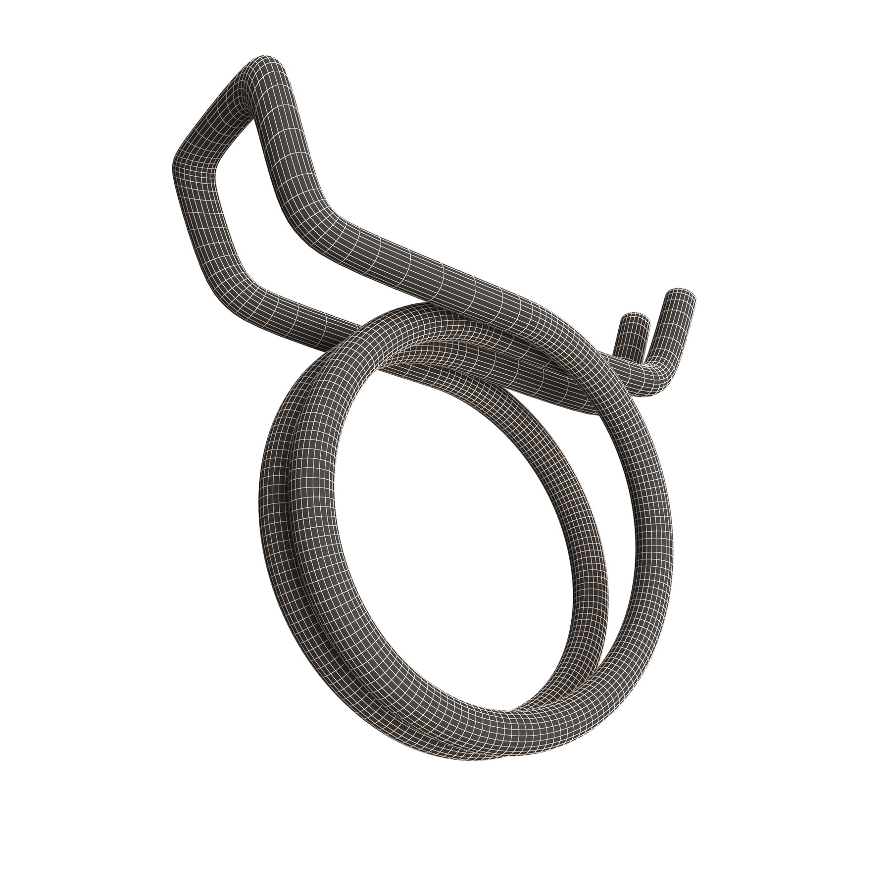ArtStation - Double Wire Spring Hose Clamp Silver | Resources