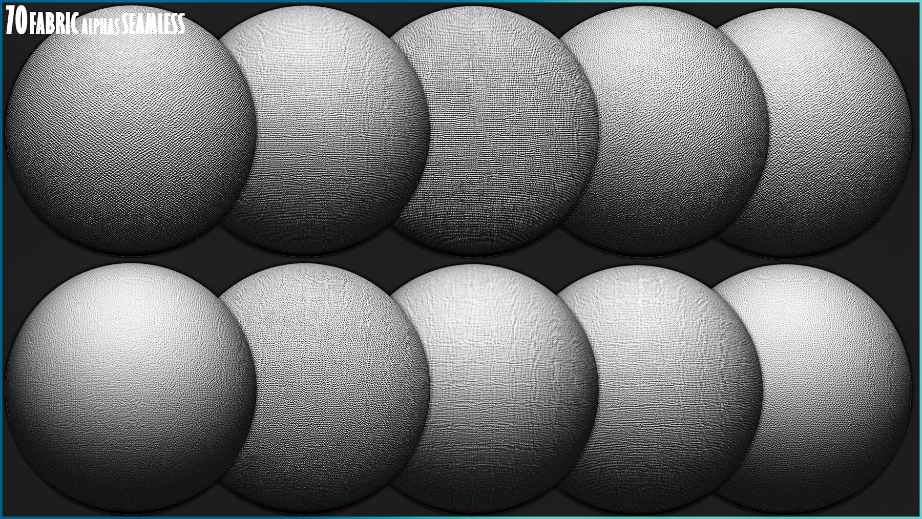 ArtStation - 70 Fabric Tileable Alphas Vol.12 (ZBrush, Substance ...