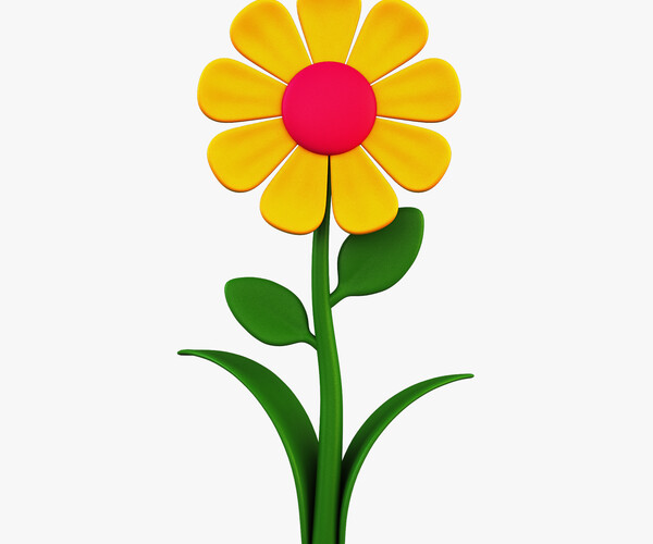 ArtStation - Cartoon Flower Collection volume 1 | Resources