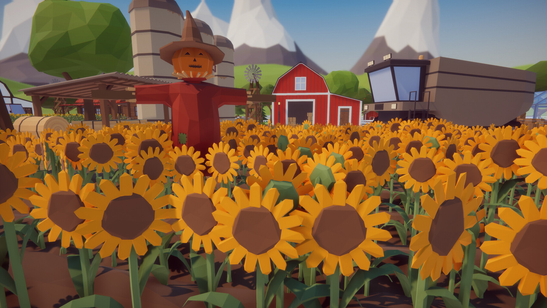 ArtStation - Low Poly Farm Pack - Asset for Unity 3D, Map and Models ...