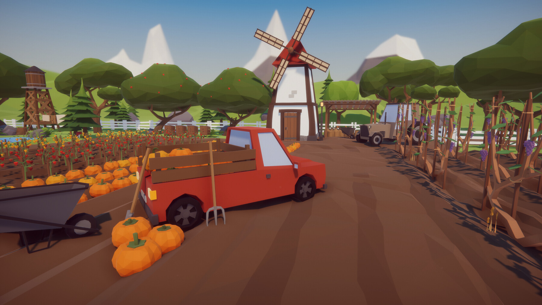 ArtStation - Low Poly Farm Pack - Asset for Unity 3D, Map and Models ...