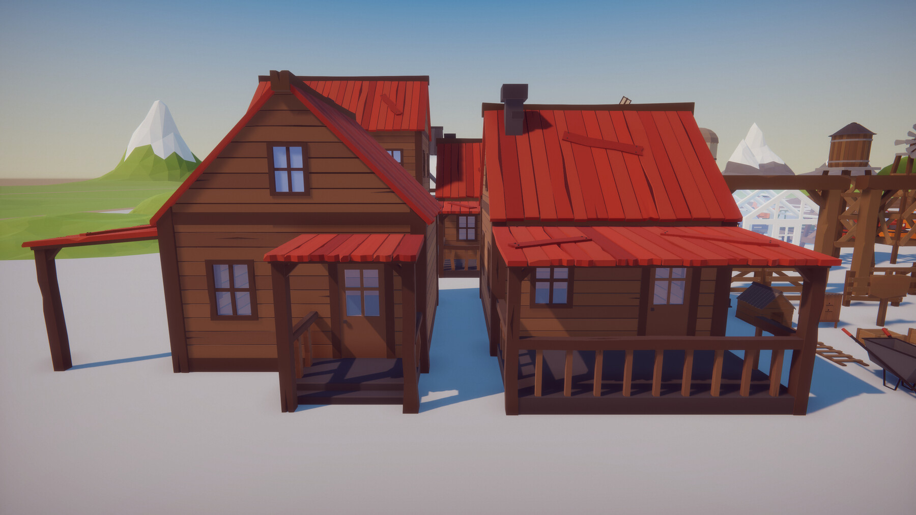 ArtStation - Low Poly Farm Pack - Asset for Unity 3D, Map and Models | Game Assets