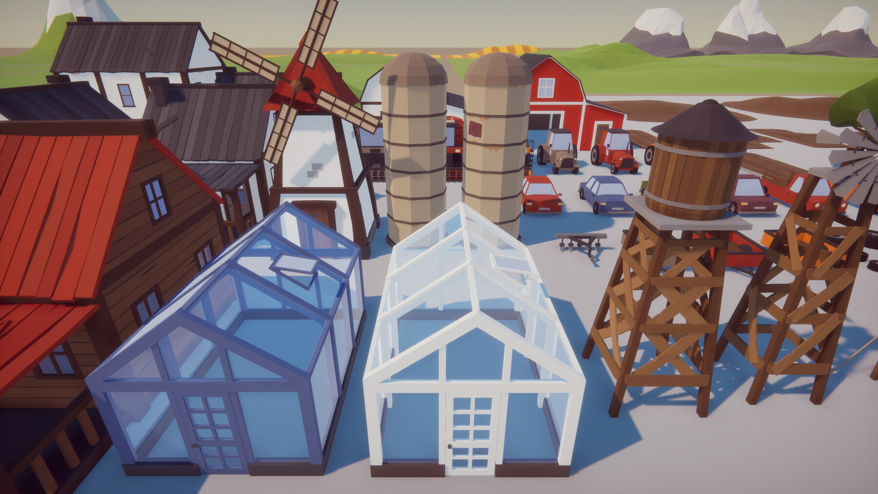 ArtStation - Low Poly Farm Pack - Asset for Unity 3D, Map and Models | Game Assets