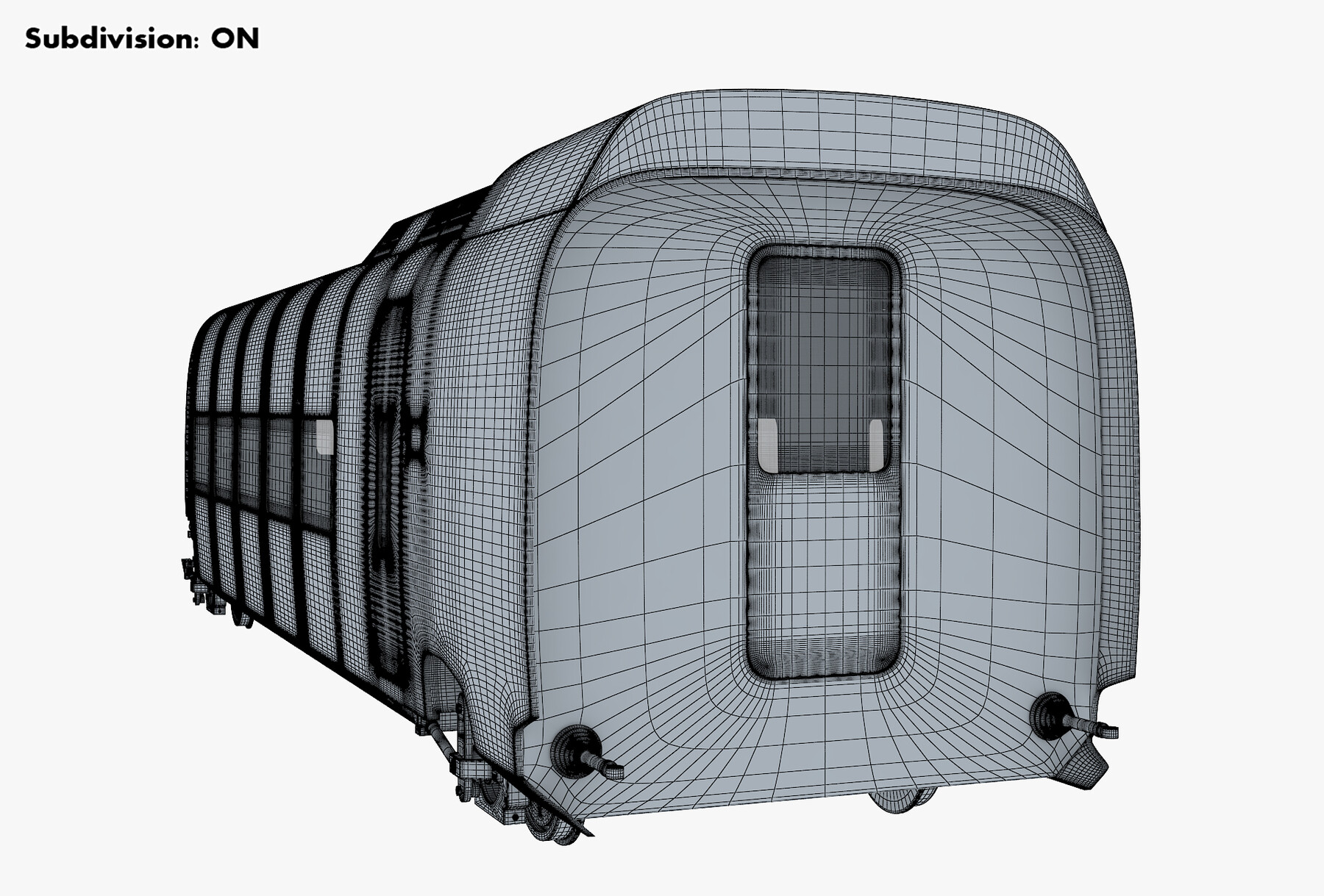 Artstation High Speed Railway Passenger Car V 1 Resources