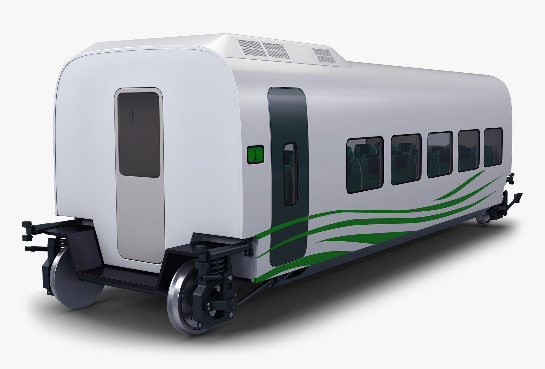 ArtStation - High Speed Railway Passenger Car v 2 | Resources