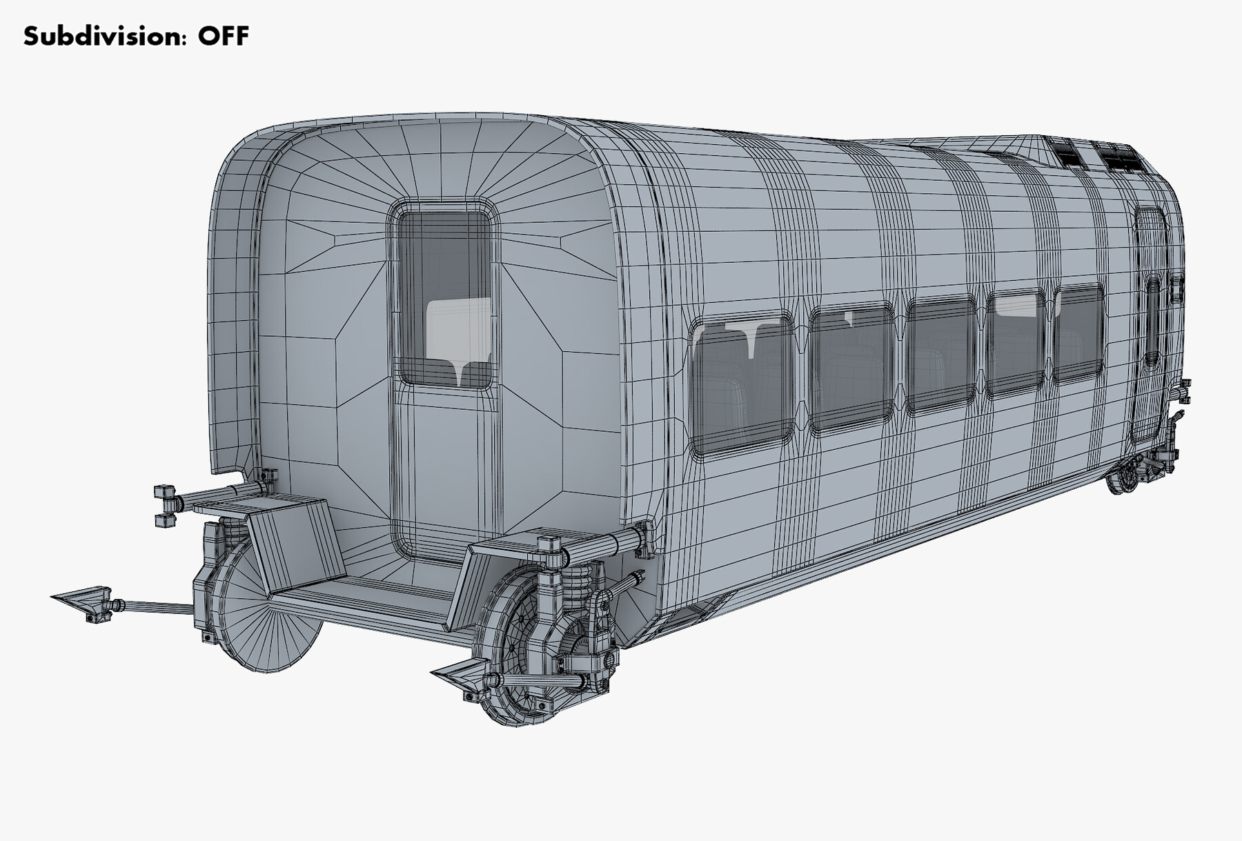 ArtStation - High Speed Railway Passenger Car v 2 | Resources