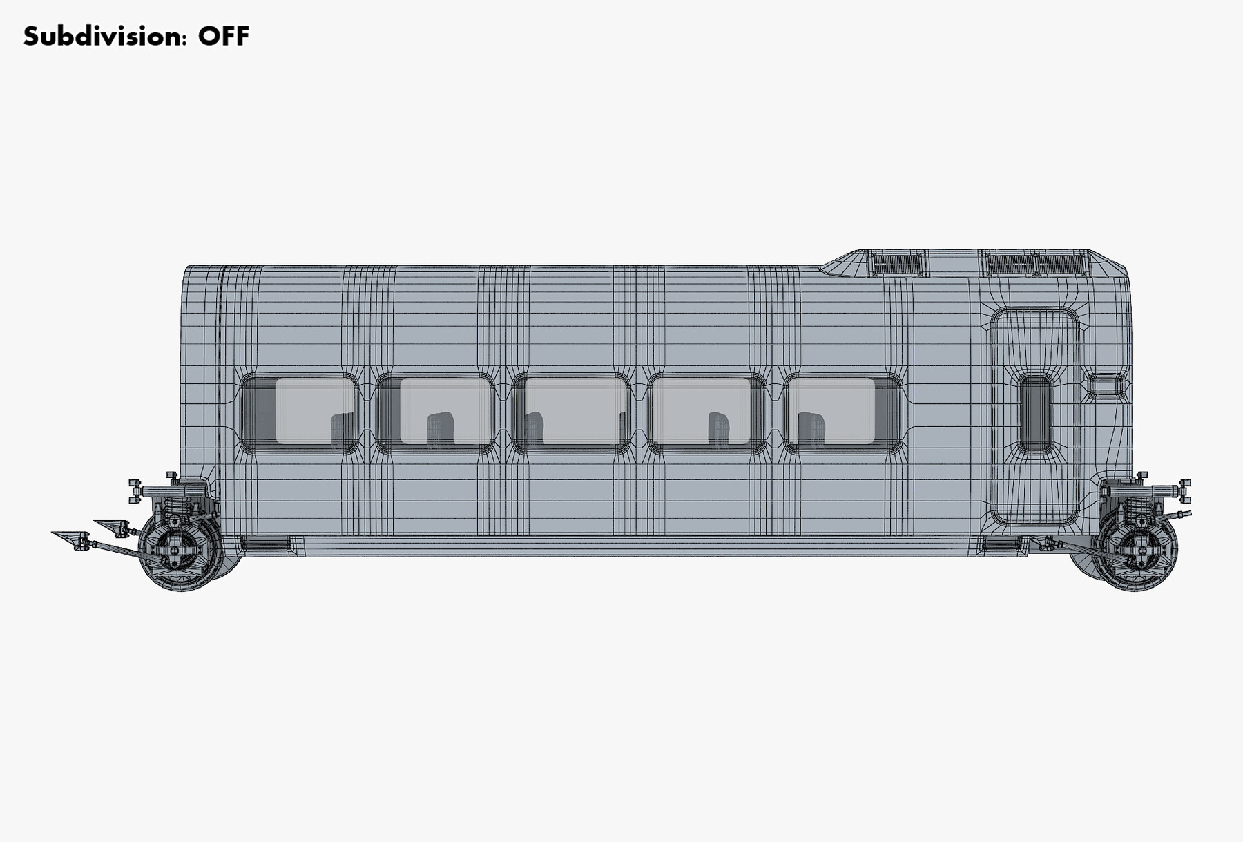 ArtStation - High Speed Railway Passenger Car v 2 | Resources