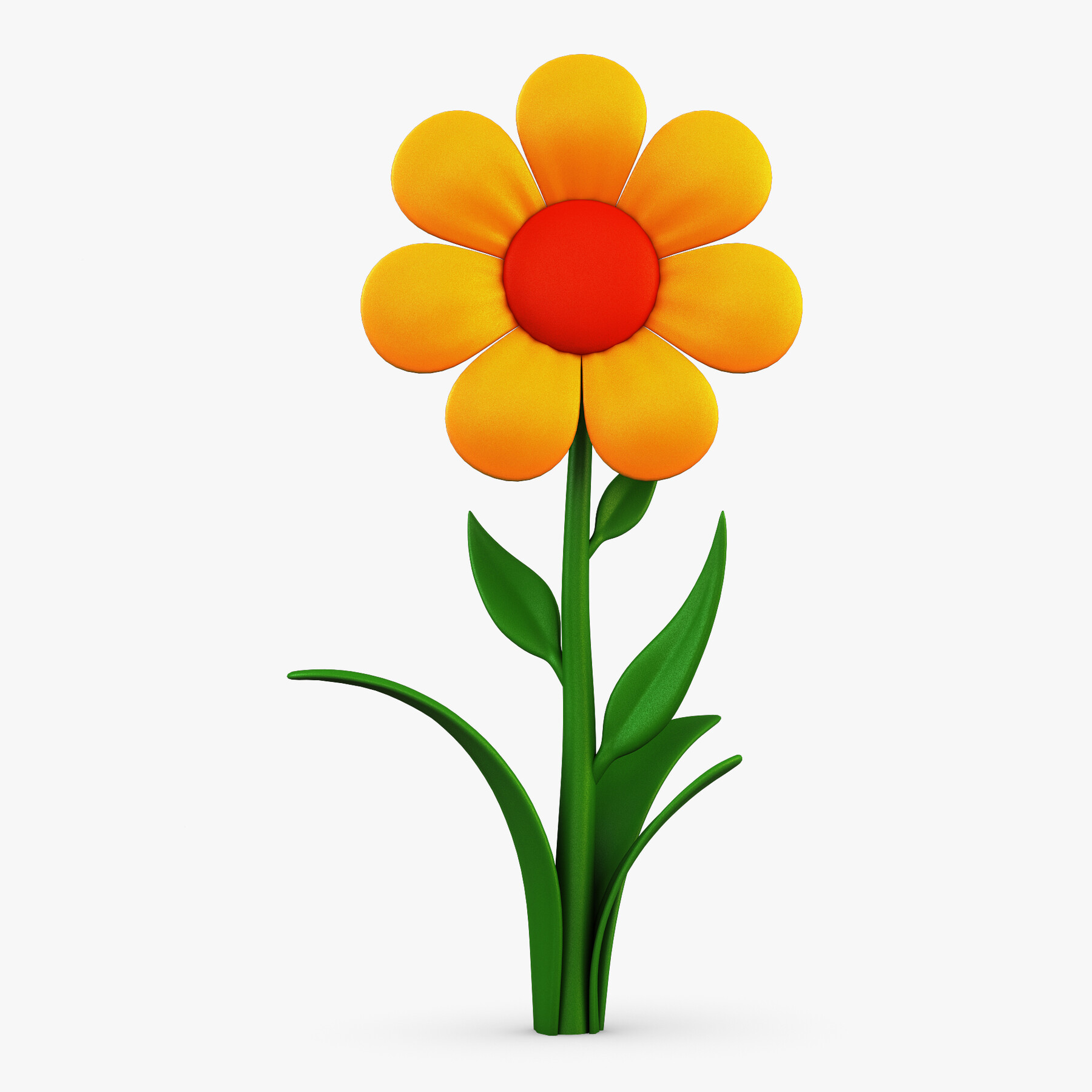 ArtStation - Cartoon Flower v 4 | Resources