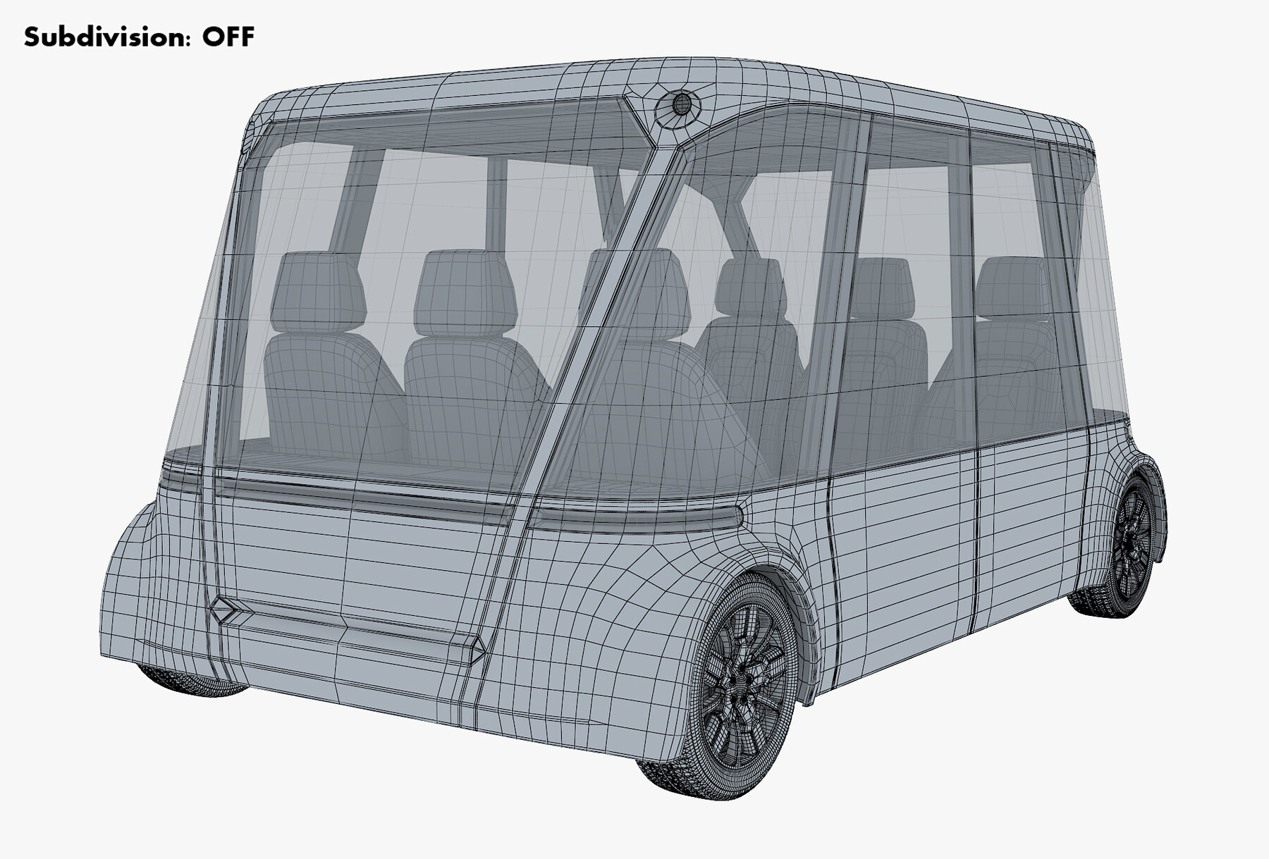ArtStation - Electric Unmanned City Bus v 1 | Resources