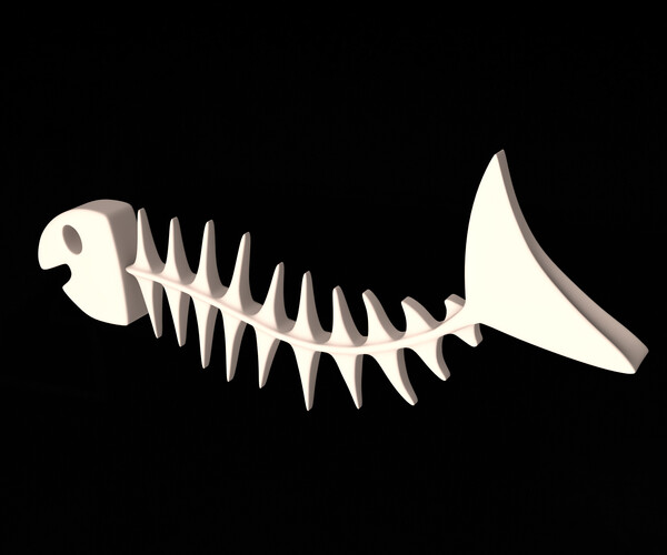 ArtStation - Fish Bone Cartoon | Resources