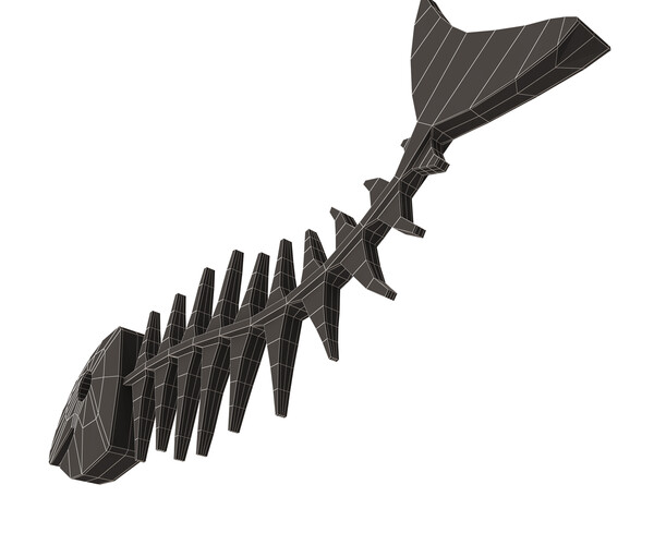ArtStation - Fish Bone Cartoon | Resources