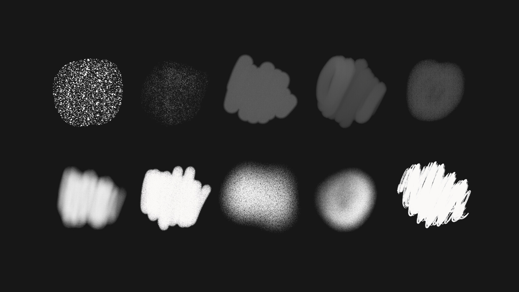 ArtStation - 950+ Textures Procreate Brushes | Brushes