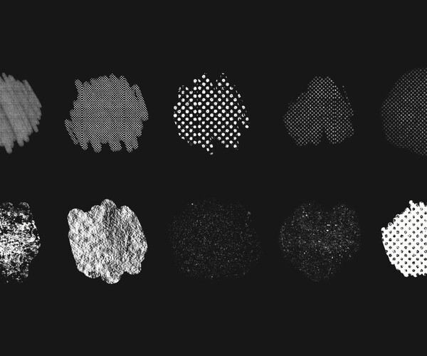 ArtStation - 950+ Textures Procreate Brushes | Brushes