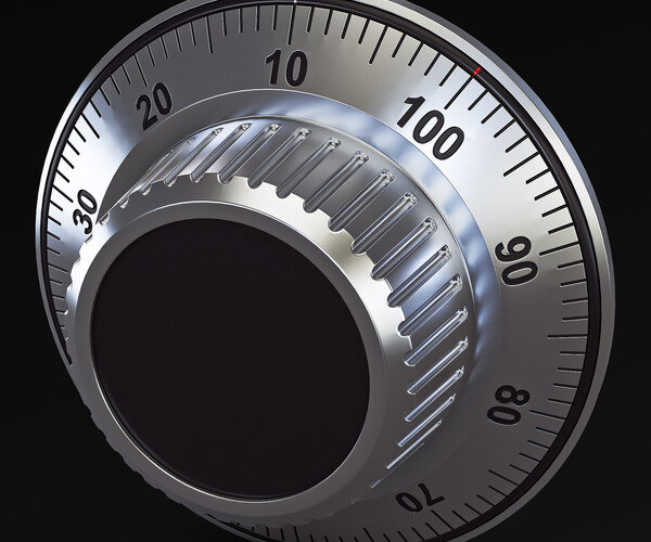 ArtStation - Rotation Mechanical Code Disk Lock v 1 | Resources