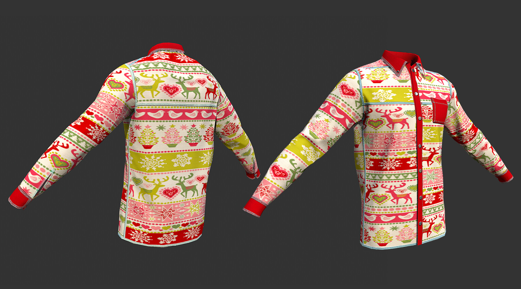 ArtStation - Shirts Pack Male | Game Assets