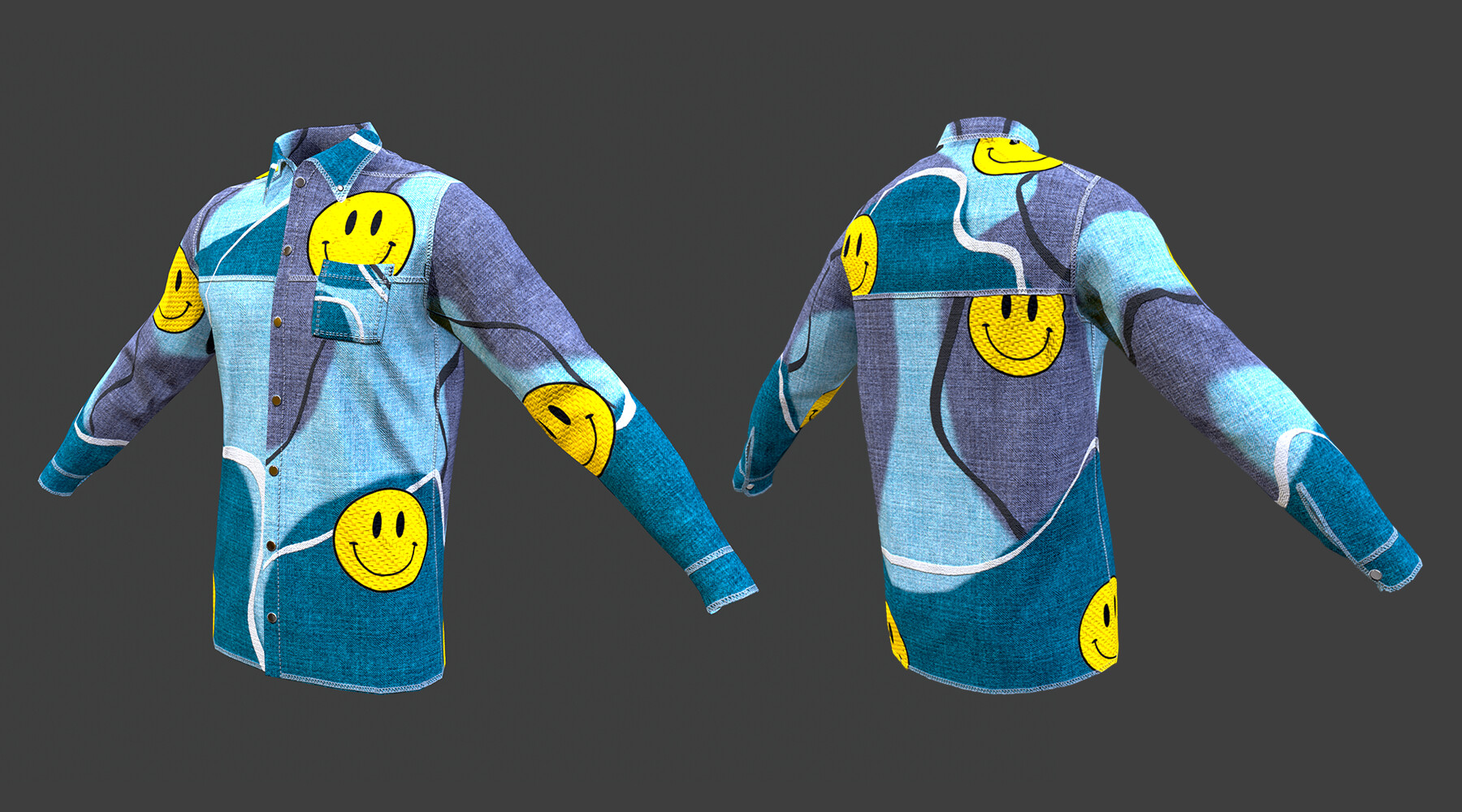 ArtStation - Shirts Pack Male | Game Assets