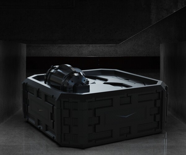 ArtStation - Weapon Box from Batman world as storage container | Resources