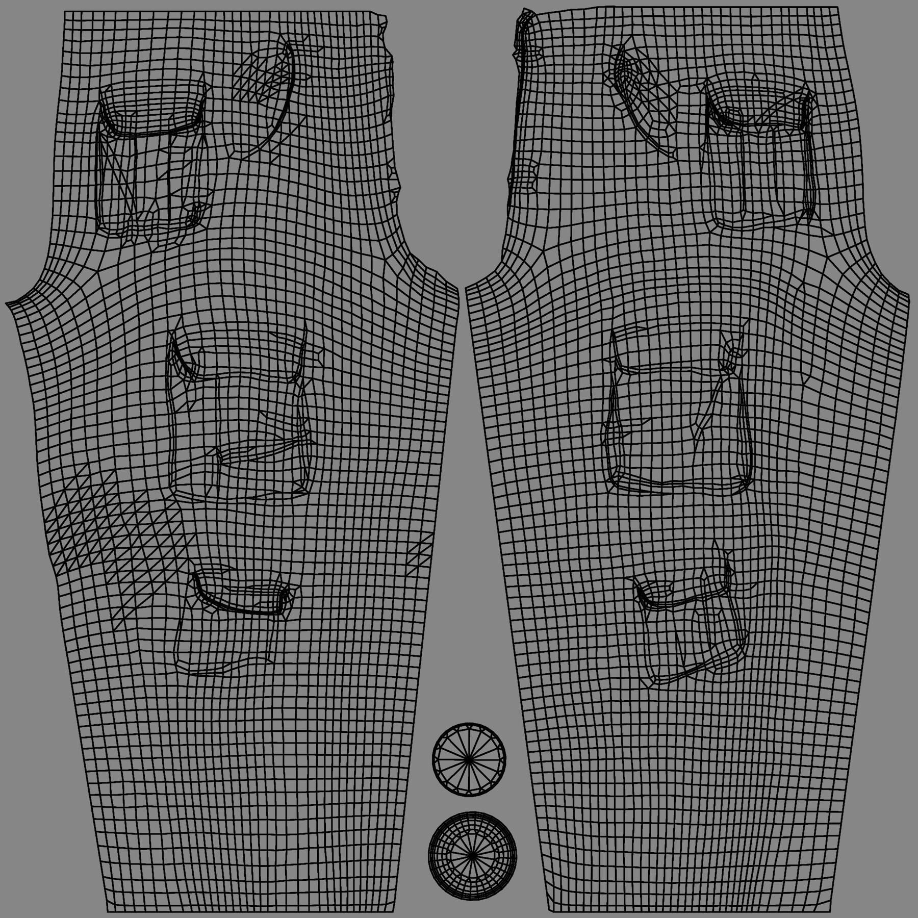ArtStation - Cargo Pants 002 | Game Assets