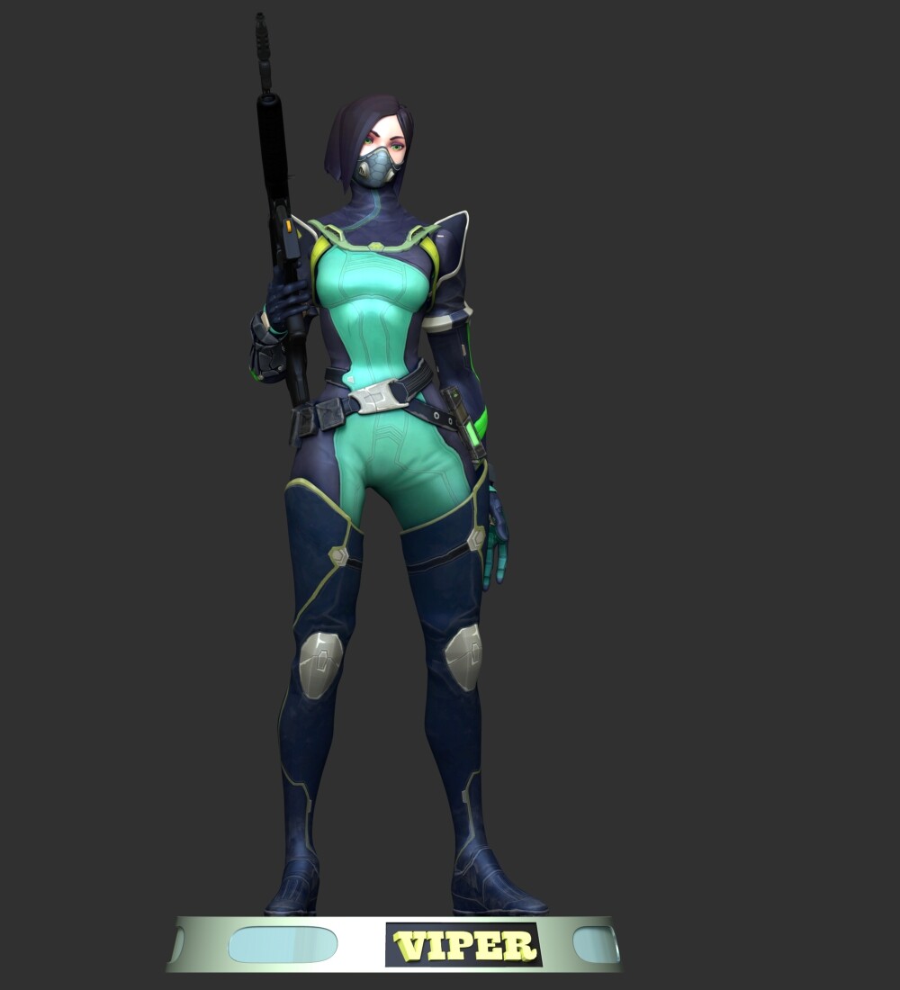 ArtStation - Viper - Valorant | Resources